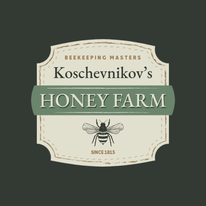Placeit - Hive Products Logo Maker for a Honey Farm