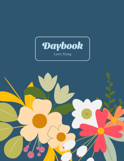 Placeit - Nice Planner Creator Featuring a Floral Style for a Weekly ...