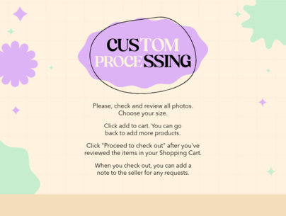 Placeit - Etsy Listing Generator Featuring How-to-Order Information