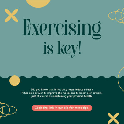 Placeit - Instagram Post Maker for a Wellness-Themed Carousel with Self ...