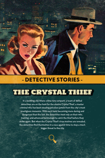 Placeit - Mystery Book Cover Generator for Detective Stories