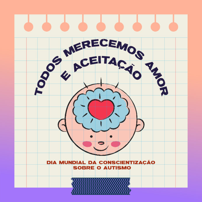 Placeit - Instagram Post Template for World Awareness Day Featuring an ...