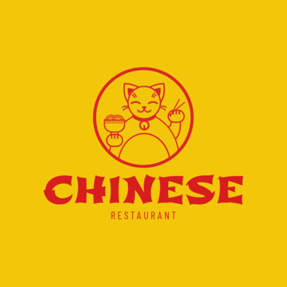 Placeit - Chinese Restaurant Logo Template for Traditional Asian Food