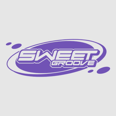 Placeit - Logo Maker for a Music Channel Featuring a Y2K Aesthetic