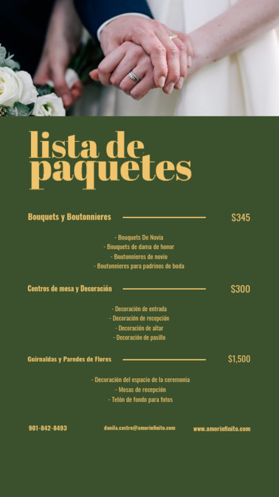 Placeit - Instagram Story Template for Professional Wedding Catering ...