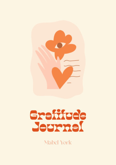 Placeit - Planner Design Maker for a Gratitude Journal With Emoticon Icons