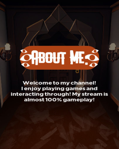 Placeit - Roblox-Inspired Twitch Panel Template With Rules for Gamers