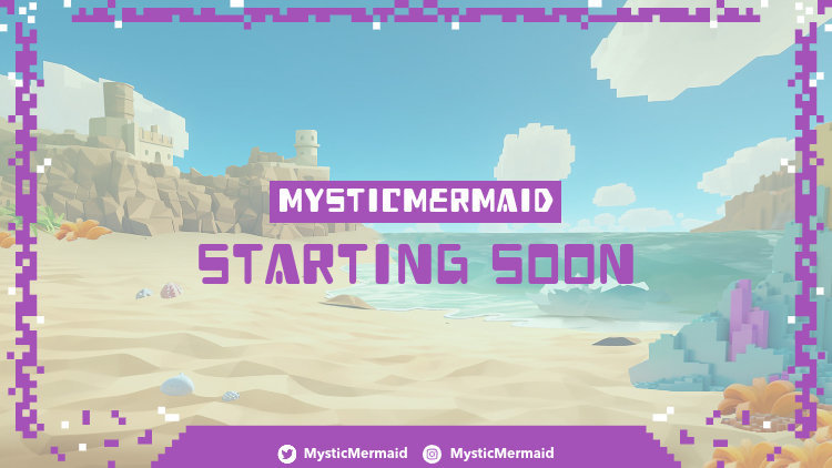 Placeit - Starting Soon Twitch Screen Generator Featuring a Roblox ...