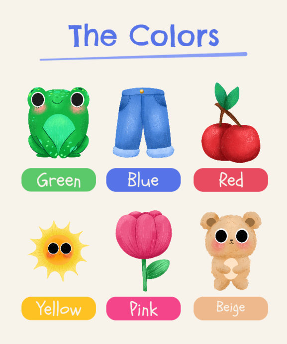 Placeit - Worksheet Design Maker for Children Featuring Colorful ...