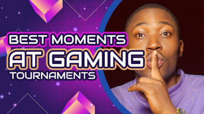 Placeit - YouTube Thumbnail Creator for a Gaming Tournament Highlights ...