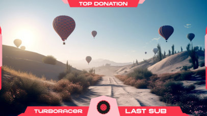 Placeit - GTA-Inspired Twitch Alert Template for Donations