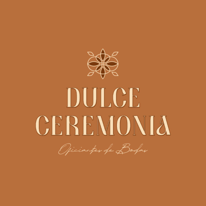 Placeit - Professional Wedding Officiant Logo Template