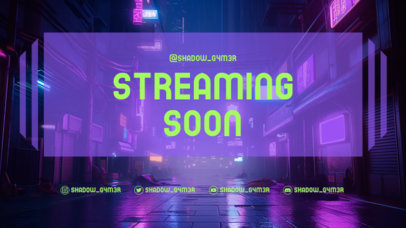 Placeit - Twitch Starting Soon Screen Design Creator Featuring a ...