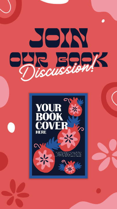 Placeit - Book Club Instagram Story Generator for a Reading Challenge