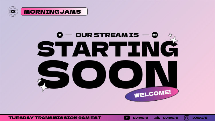 Placeit - Twitch Screen Maker for a Music Channel With a Starting-Soon ...