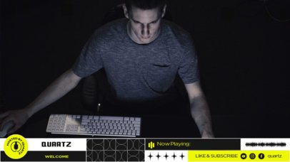 Placeit - Music-Themed Twitch Overlay Creator for Streamers