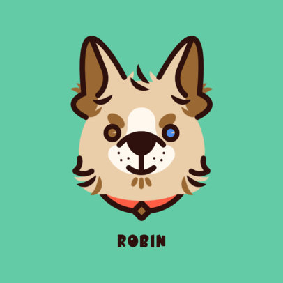 Placeit - Avatar Maker Featuring a Cute Pet Illustration