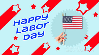 Placeit - Intro Video Maker with Animated Stars for a Happy Labor Day ...