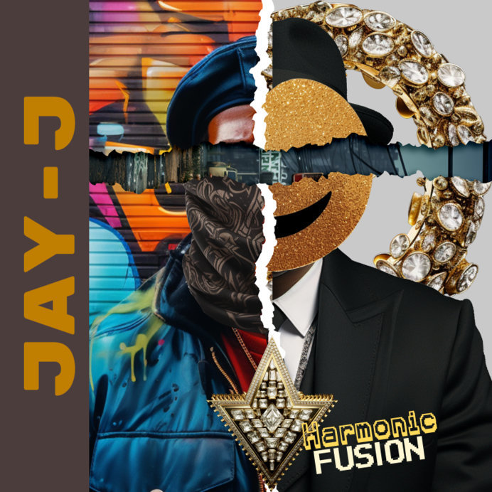 Placeit - Jay-Z-Inspired Album Cover Template Featuring a Pop Culture ...