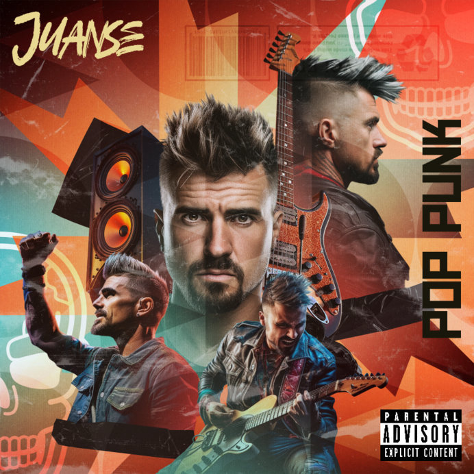 Placeit - Juanes-Inspired Album Cover Generator Featuring a Kitsch ...