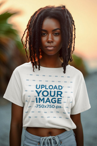 Placeit - Gaming Mockup of an AI-Generated Woman Inspired by Cammy ...