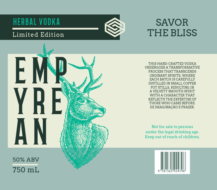 Placeit - Online Vodka Label Template for a Limited Edition Liquor ...