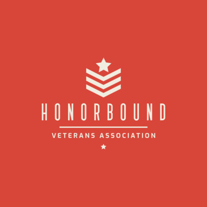 Placeit - Logo Maker for a Military Support Association