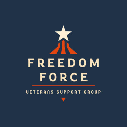 Placeit - NGO Logo Creator for a Veterans Support Group