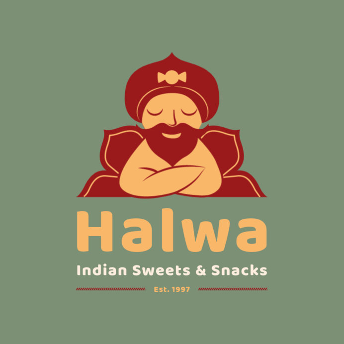 Placeit - Brand Logo Creator for a Traditional Indian Sweets Shop