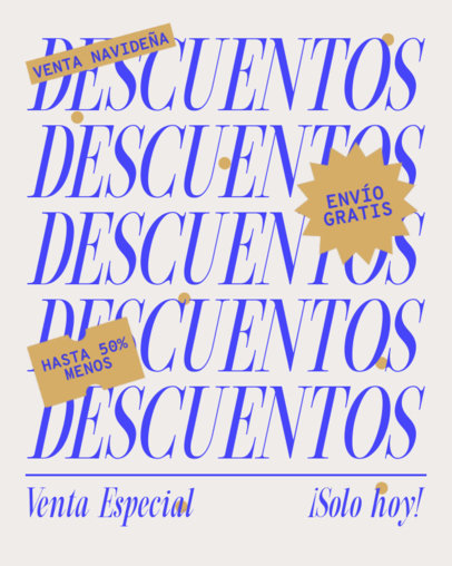 Placeit - Instagram Post Generator with Repetitive Text to Promote a ...