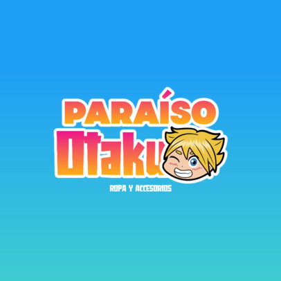 Placeit - Manga Boutique Logo Generator Featuring an Anime Style