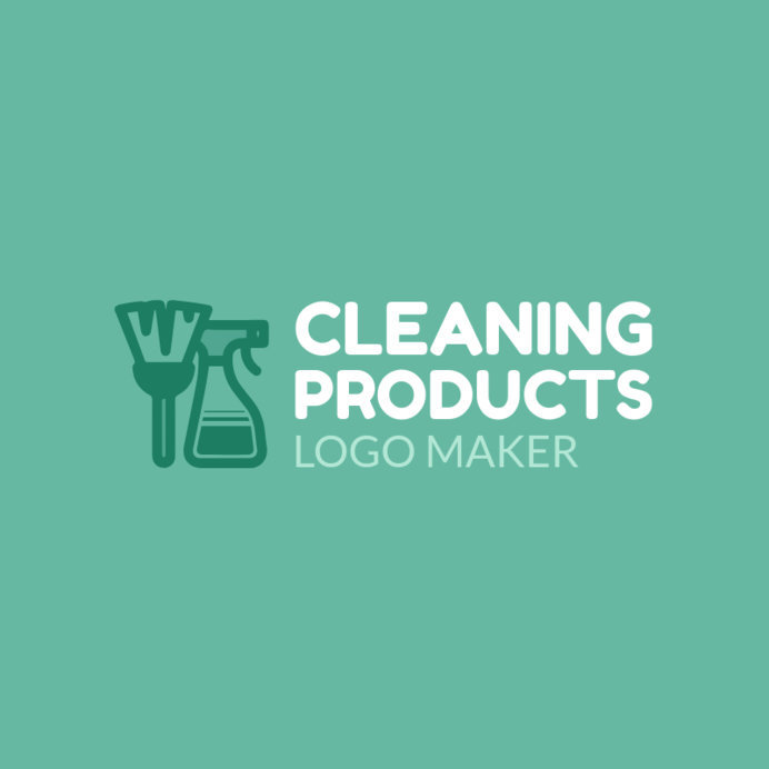 Placeit - Cleaning Products Logo Maker for Cleaning Business