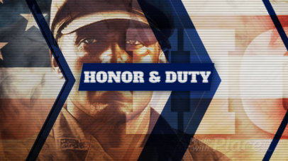 Placeit - Intro Video Maker to Commemorate Veterans Day