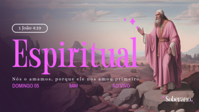 Placeit - YouTube Thumbnail Template for a Top Christian Musicians Vlog