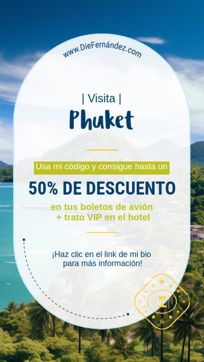 Placeit - Influencer Instagram Story Generator Featuring a Travel Promo ...
