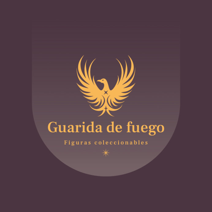 Placeit - Collectibles Store Logo Template Featuring a Winged Beast Icon