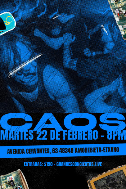 Placeit - Poster Design Maker with 8-bit-Style Fonts to Promote a K-Pop ...