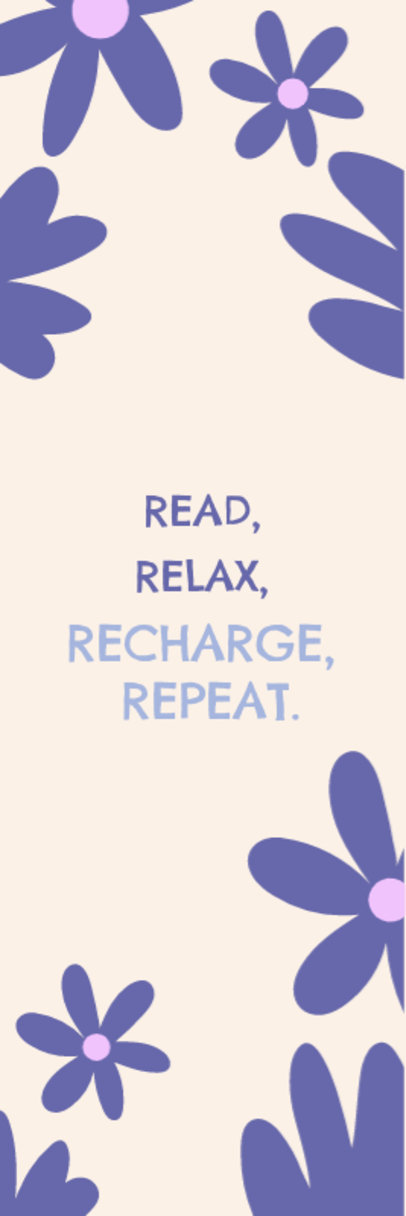 Placeit - Bookmark Design Creator Featuring Wavy Graphics and a Phrase ...