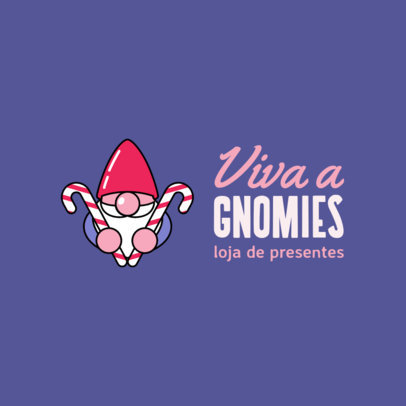 Placeit - Logo Maker for a Gift Shop Featuring a Gnome Graphic