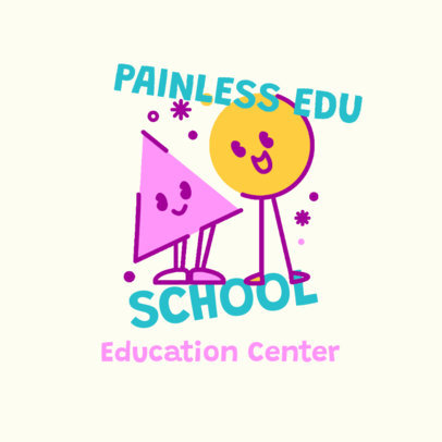 Placeit - Early Learning Center Logo Creator Featuring an Illustrated ...