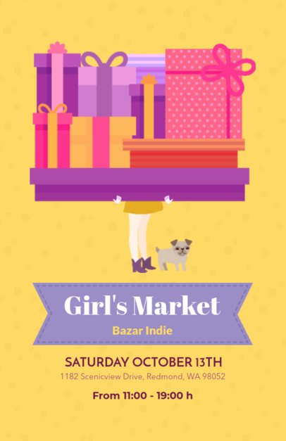 Placeit - Flyer Maker for a Fall Bazaar