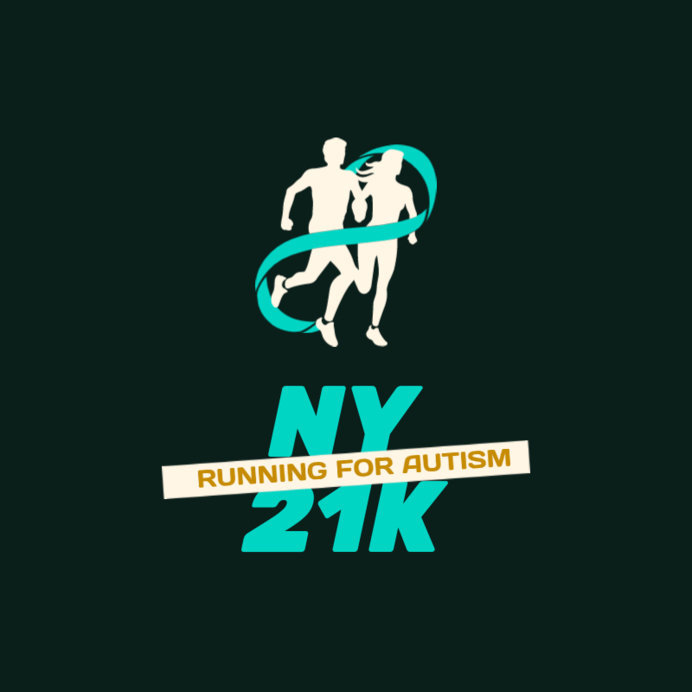 Placeit - Race for Autism Logo Template Featuring Illustrated Runner ...