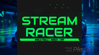 Placeit - Gaming Intro Video Maker for a Racing Games Tournament Event