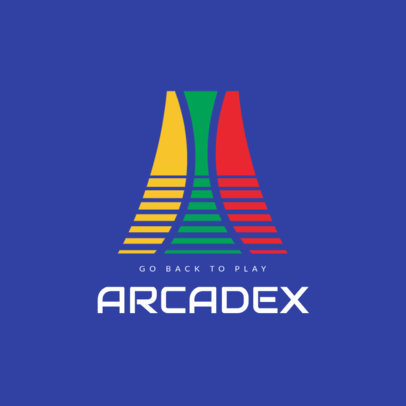 Placeit - Gaming Studio Logo Creator Featuring an Abstract Graphic