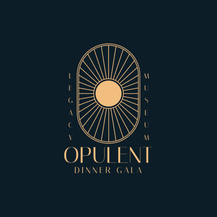 Placeit - Logo Generator for an Opulent Dinner Gala Night