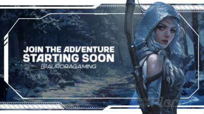 Placeit - AI-Generated Twitch Screen Video Template Inspired by League ...