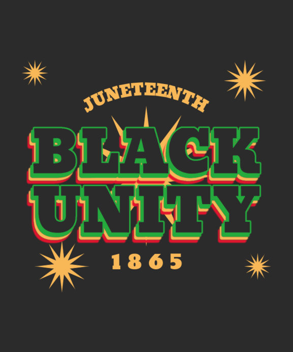 Placeit - Black Unity T-Shirt Design Creator for Juneteenth