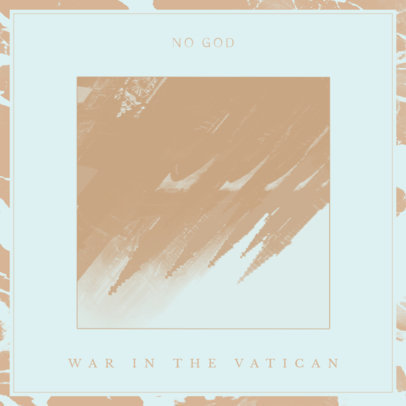 Placeit - Rock Album Back Cover Design Template Featuring Bold Anti ...