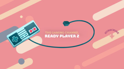 Placeit - Colorful Gaming Channel Banner Template