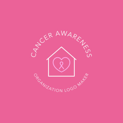 Placeit - Cancer Awareness Logo Maker